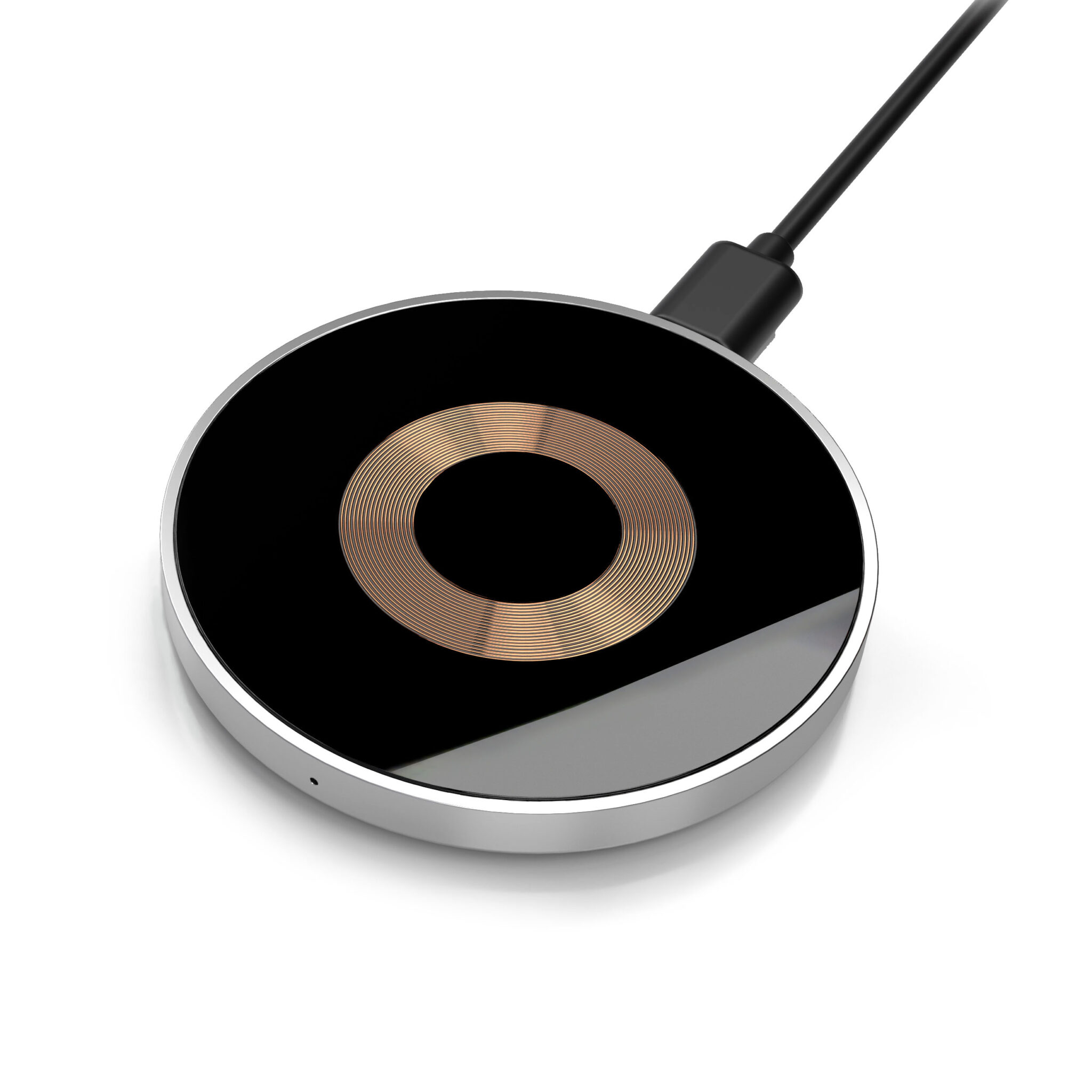 Glass and Aluminum 15W Wireless Charging Pad - Tacwa